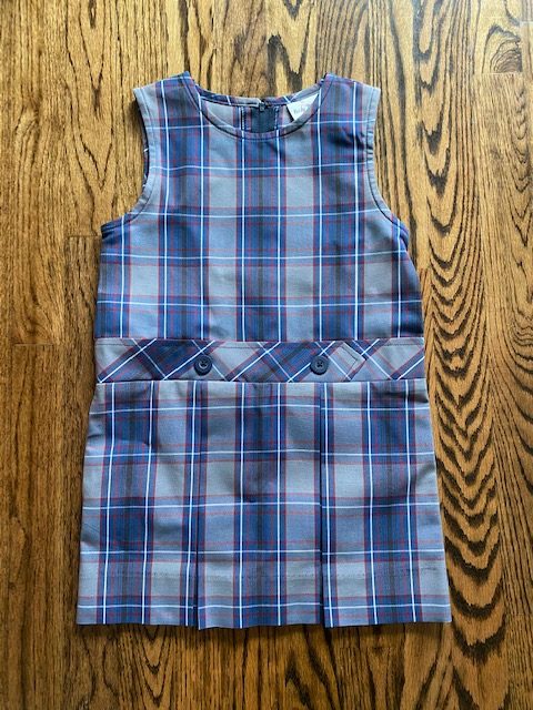 Girl’s Plaid Jumper - Stitchworks